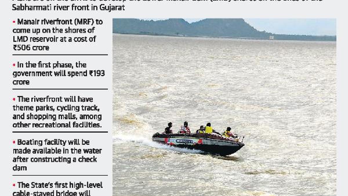 Manair riverfront to be made tourism hub - The Hindu