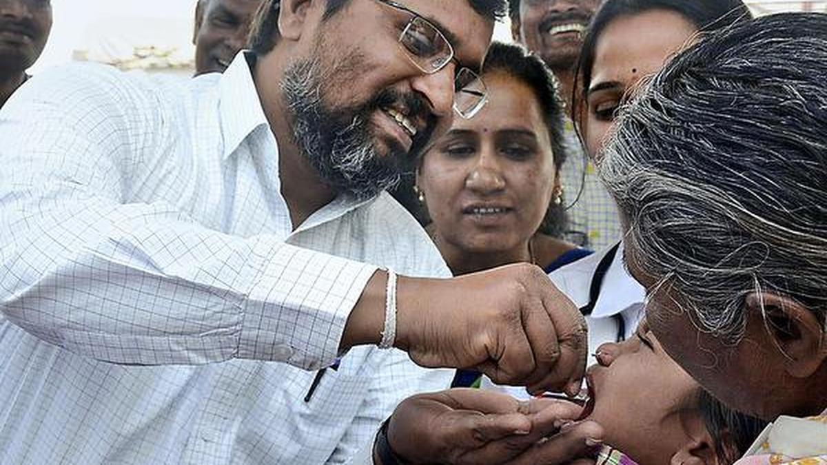 Collector inaugurates pulse polio programme - The Hindu