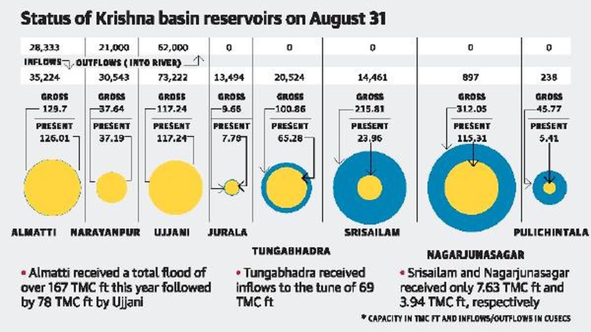 Inflows into Bhima, Krishna bring hope - The Hindu