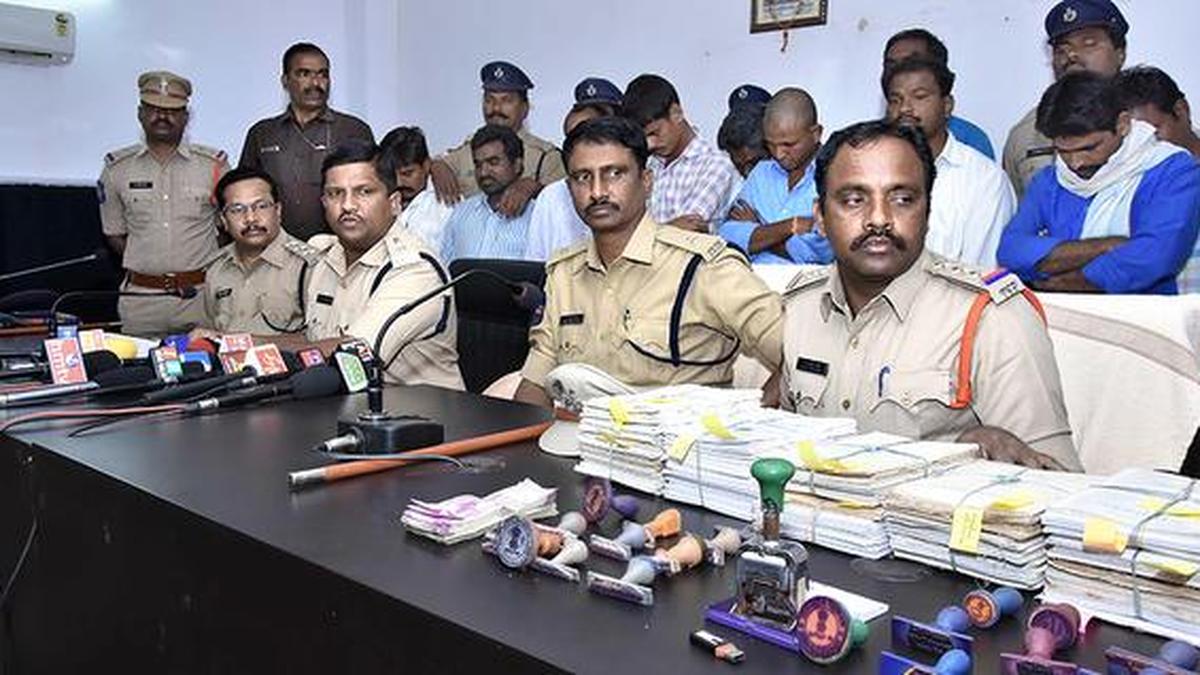 Fake passbook racket busted - The Hindu