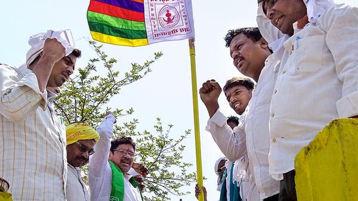 Gondwana flag hoisted in Adilabad - The Hindu