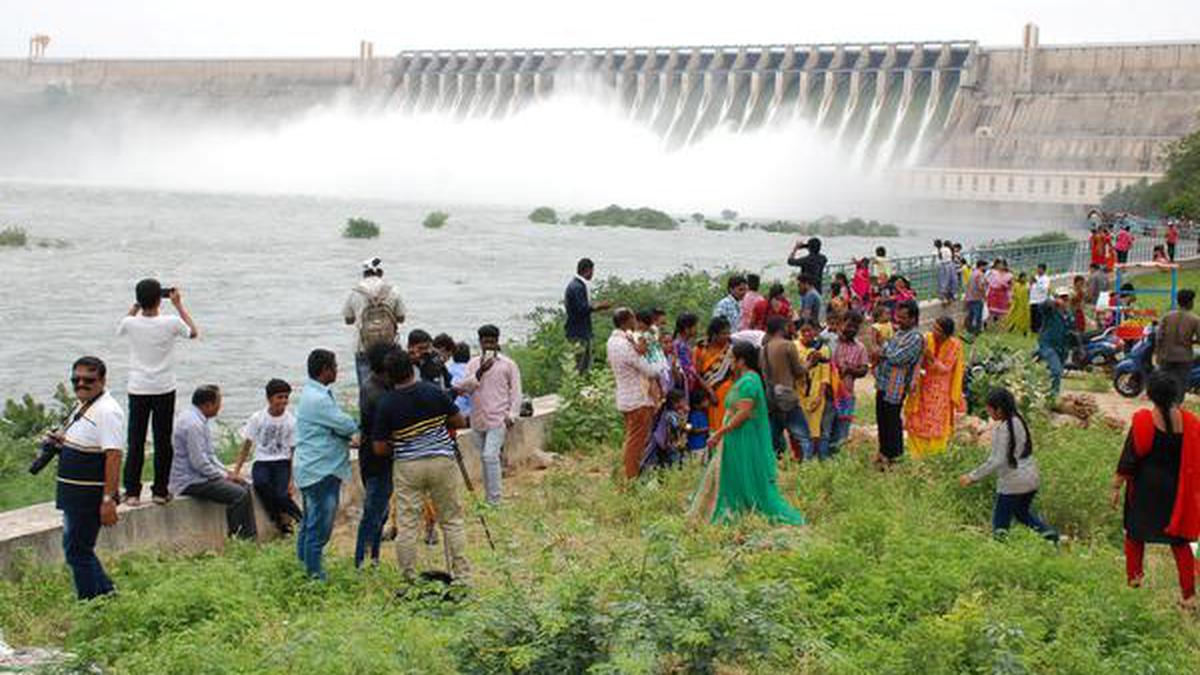 All Gates Of Nagarjunasagar Lifted The Hindu