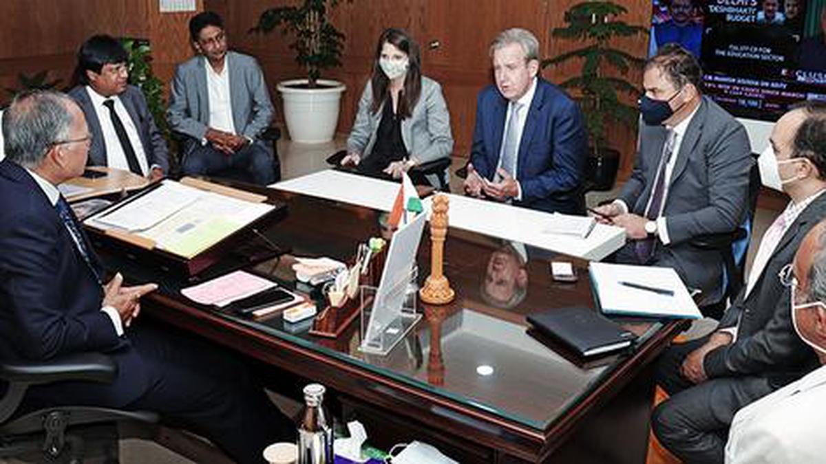 Australian diplomat visits NMDC office - The Hindu Australian diplomat visits NMDC office - The Hindu