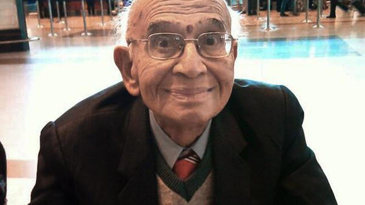 Veteran scribe Vaman Rao is dead - The Hindu