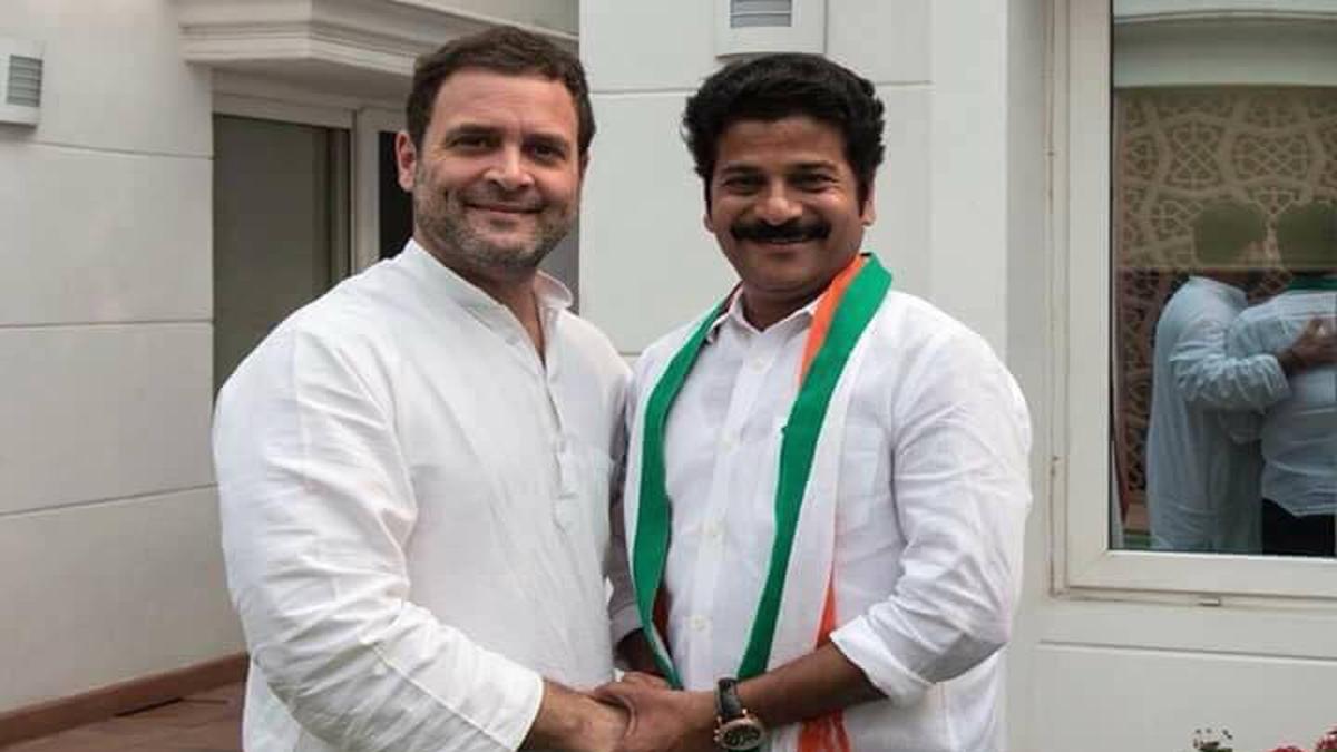 Revanth Reddy, former Telangana TDP leader, joins Congress - The Hindu