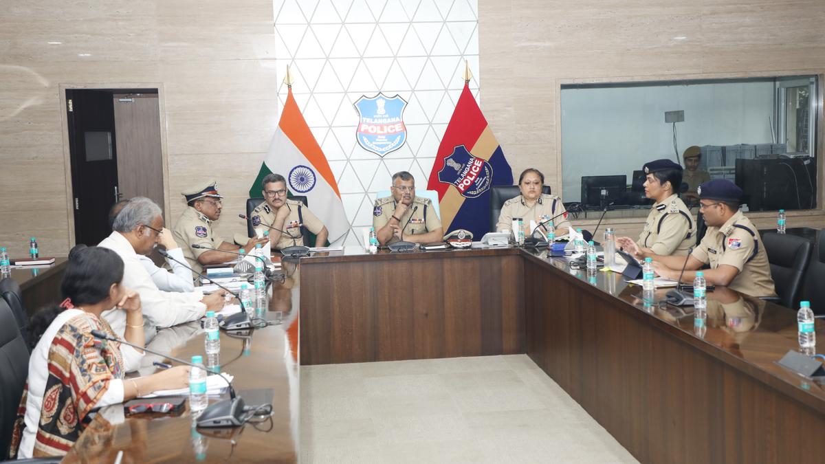 Telangana DGP stresses stronger security at railway stations, focus on CCTV and anti-trafficking ...