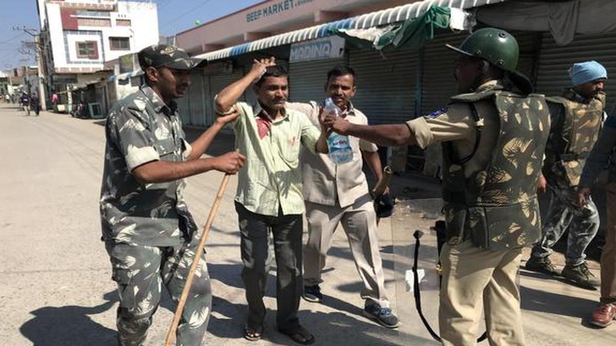 Uneasy calm in Bhainsa town after communal clash - The Hindu