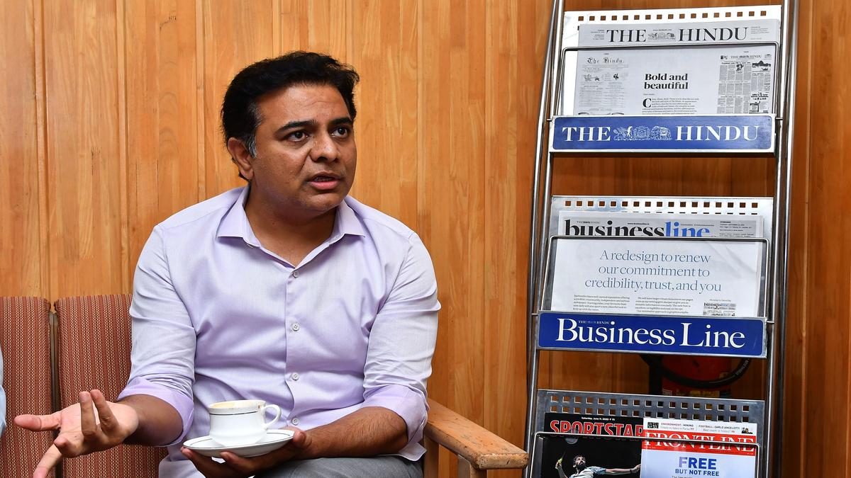 K.T. Rama Rao claims two Congress MPs in Telangana to leave party - The ...