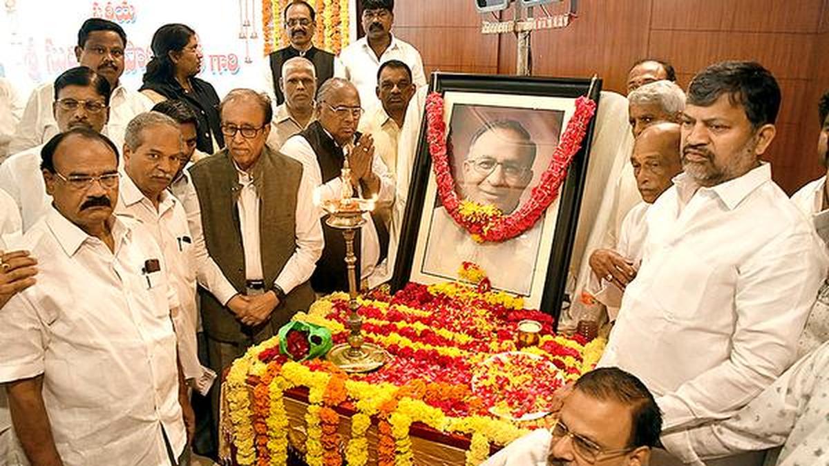 ‘Jaipal Reddy played a key role in Telangana formation’ - The Hindu