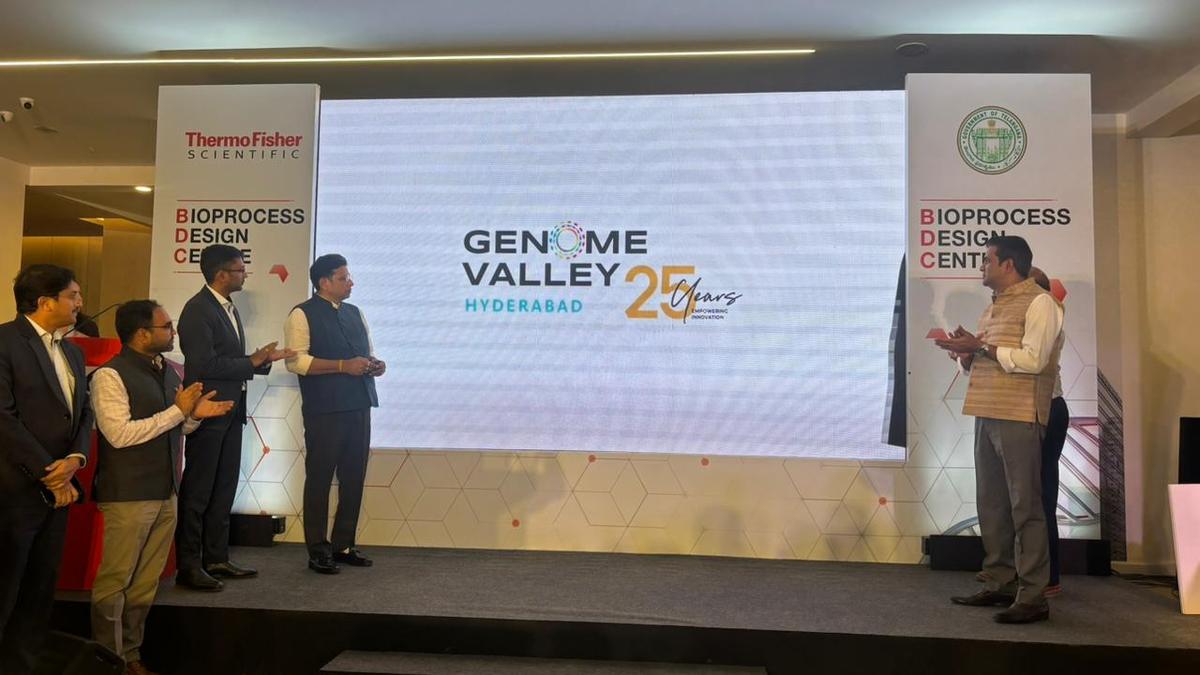 Genome Valley gets bioprocess design, scale-up facility - The Hindu