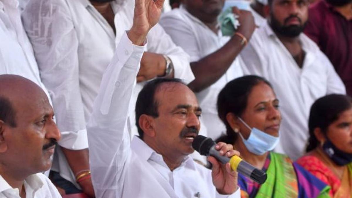 ‘Can’t work as a slave’: Ex-Minister Eatala Rajender quits Telangana ...