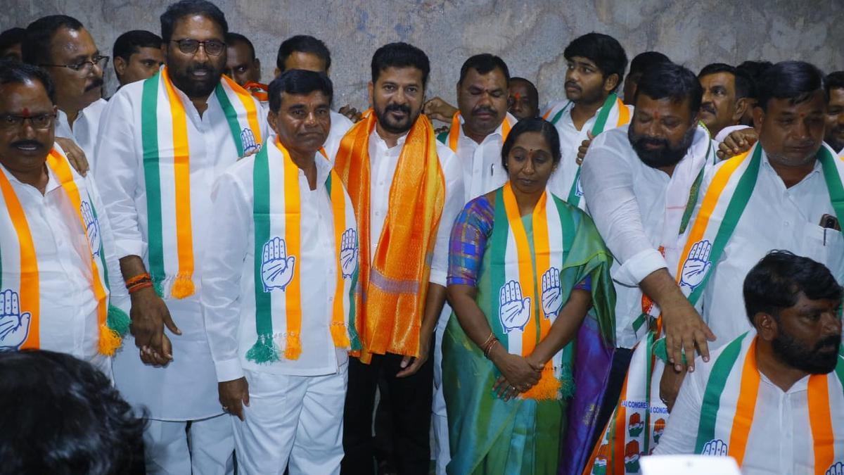 Narayanpet ZP chairperson joins Congress, many others follow suit - The ...