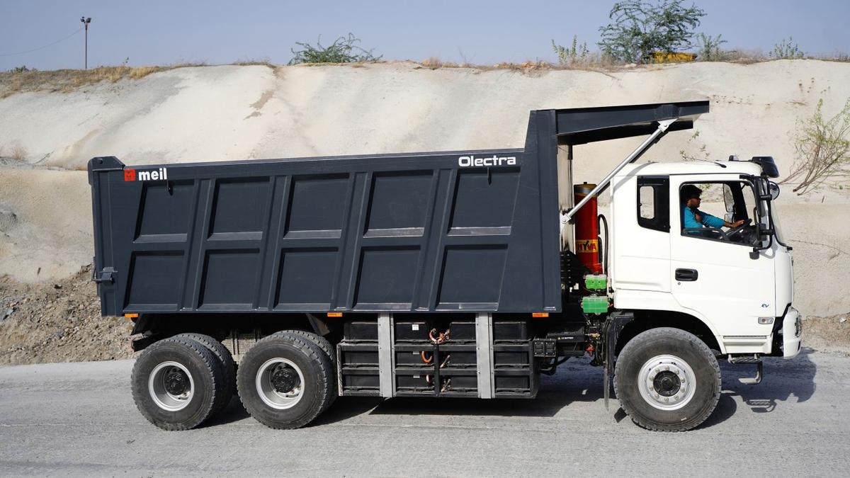 Olectra Greentech gearing up to supply e-tippers - The Hindu