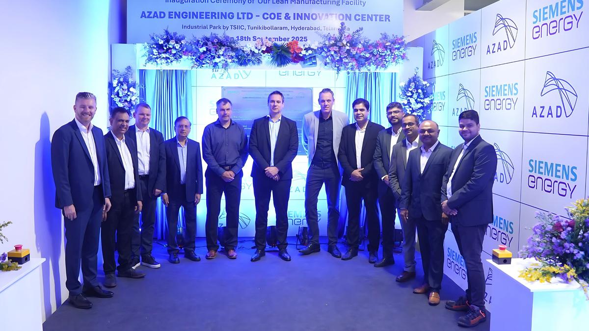 Azad Engineering opens facility to make parts for Siemens Energy in ...