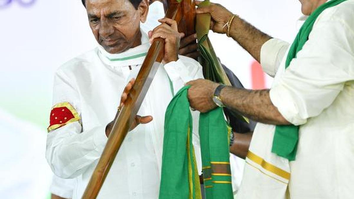 K. Chandrasekhar Rao inaugurates Rythu Vedika - The Hindu