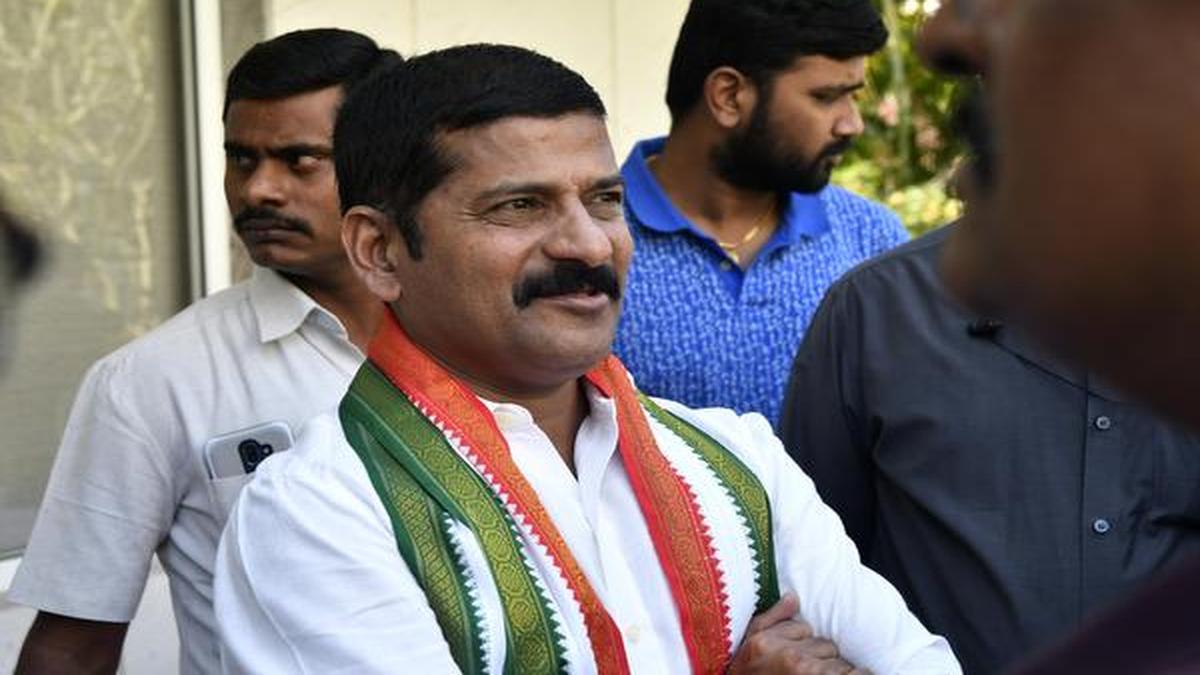 TRS is afraid of Modi, says Congress MP Revanth Reddy - The Hindu