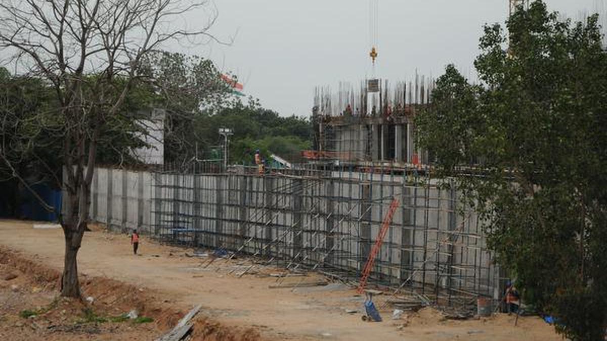 Construction of integrated secretariat complex gathers momentum - The Hindu