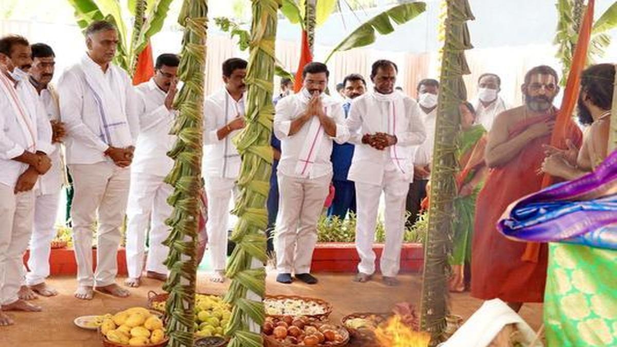 Chandi Yagam, Sudarshana Yagam performed - The Hindu