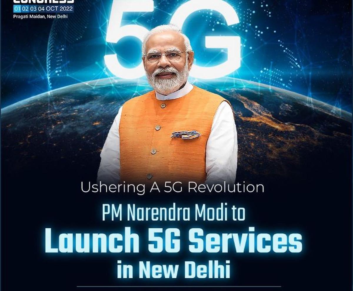 PM Modi to launch 5G services today - The Hindu