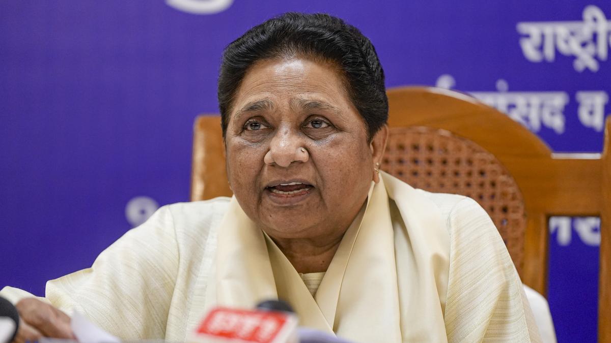 Mayawati hits out at SP for ‘dirty politics’ on Rana Sanga issue - The ...