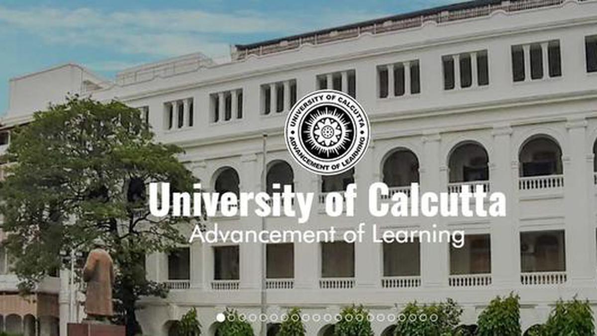 Calcutta University Logo University Of Calcutta
