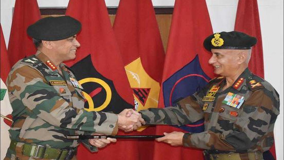 Lt. Gen. Sengupta takes over as Leh-based 14 Corps commander - The Hindu