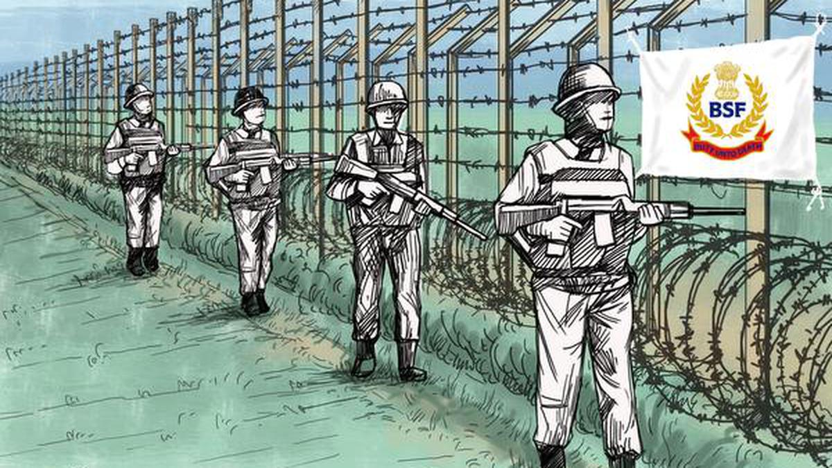 Border Security Force In The Line Of Defence With Growing Powers The Hindu