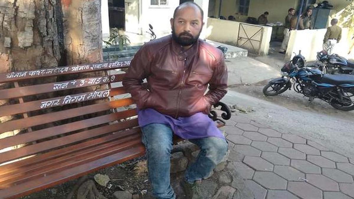 Imran Warsi, a Karachi native waits to cross the Wagah border - The Hindu