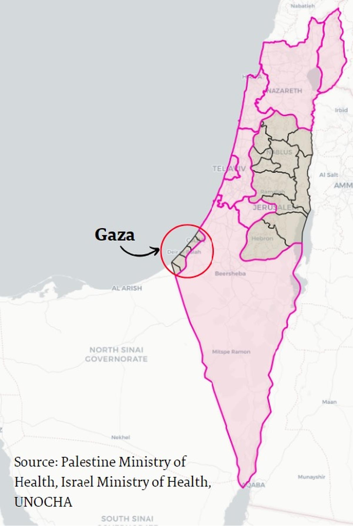 The Gaza Strip and the West Bank: physically situating the Israel ...