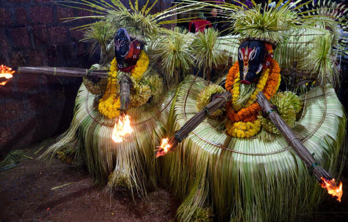 In Frames | The night of Bhoota Kola - The Hindu