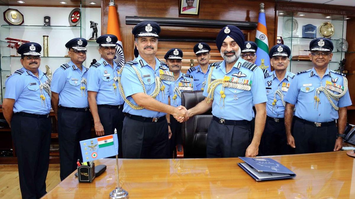 Indian Air Force Chief Air Marshal Amar Preet Singh takes charge, succeeding VR Chaudhari - The ...