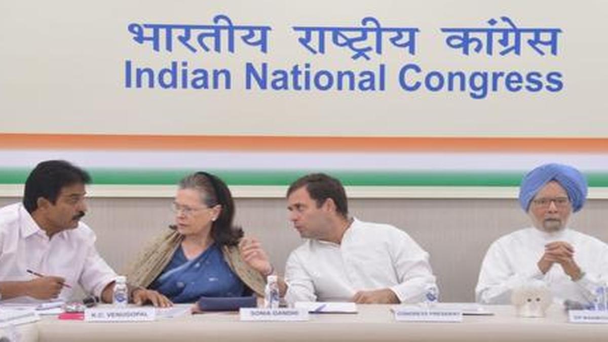 Congress Working Committee (CWC) Resolution — May 25, 2019 - The Hindu