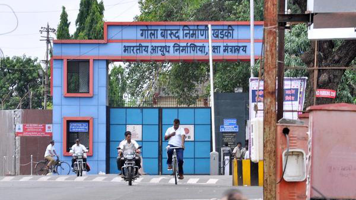 Two killed in Khadki ammunition factory blast - The Hindu