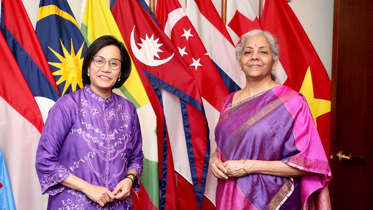 FM Sitharaman meets her Indonesian counterpart Mulyani Indrawati - The ...