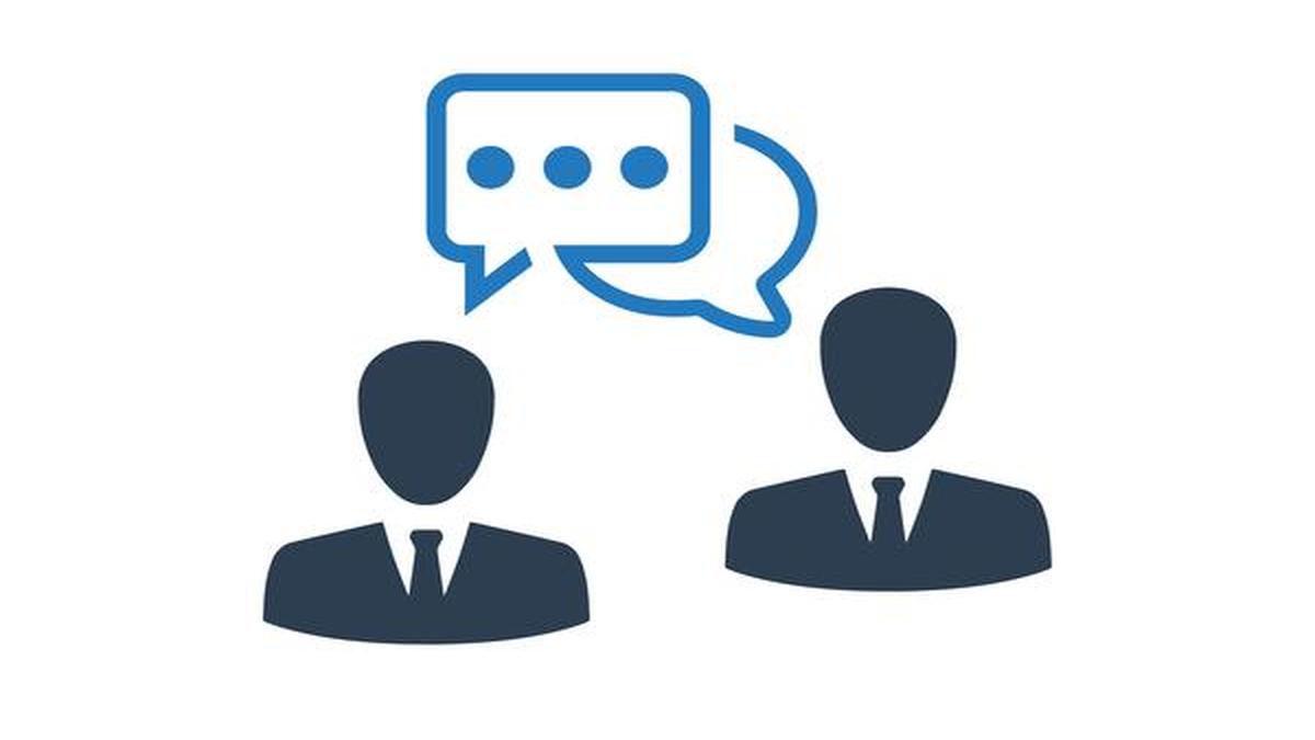 Sitting down to unaffected dialogue - The Hindu