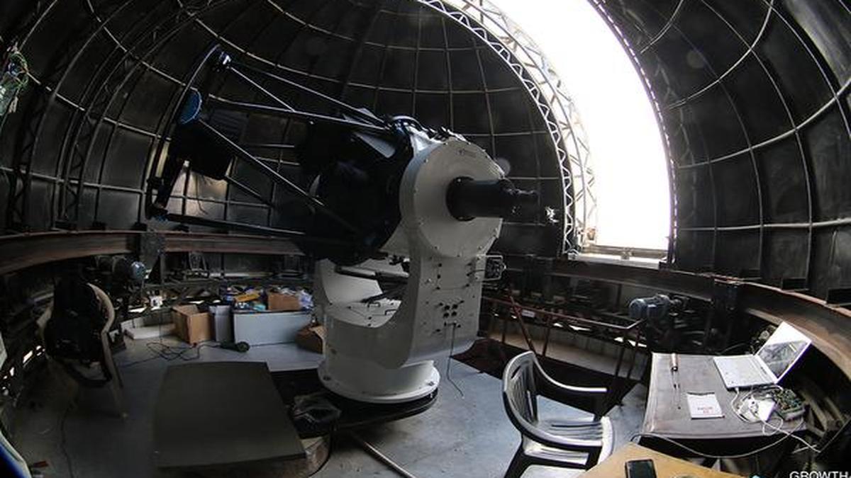 GROWTH-India telescope’s first science observation - The Hindu