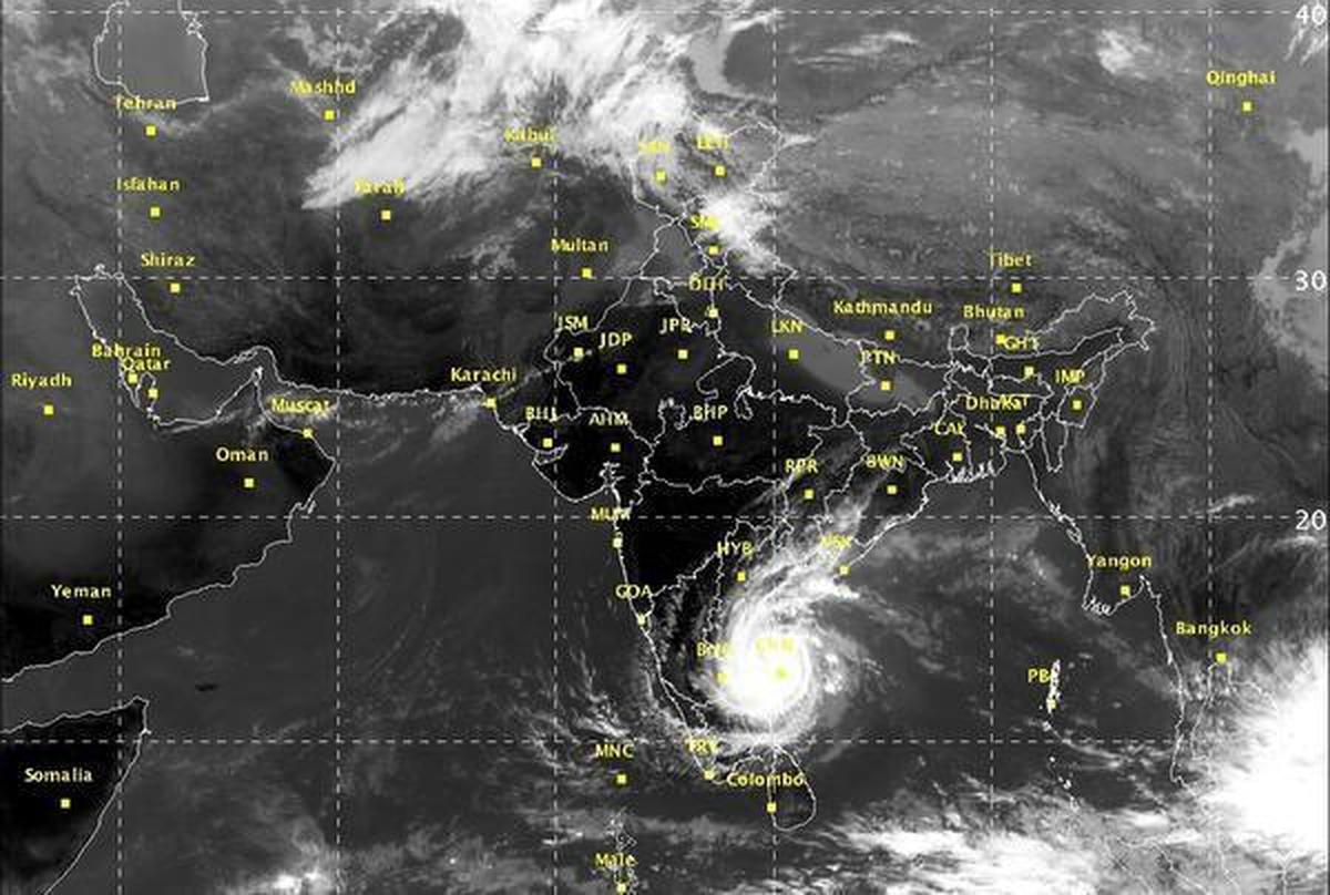 What are the different parts of a cyclone’s structure? - The Hindu