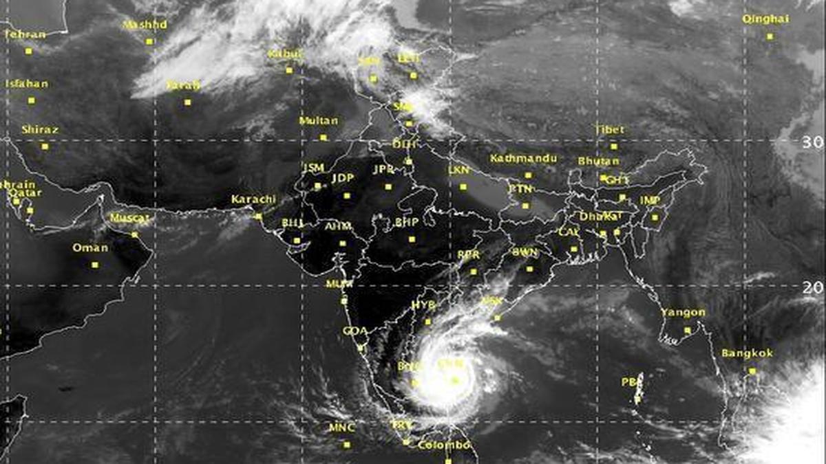 What are the different parts of a cyclone’s structure? - The Hindu