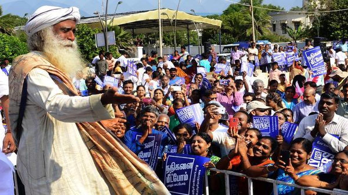 Jaggi Vasudev’s Rally for Rivers is not based on sound science - The Hindu