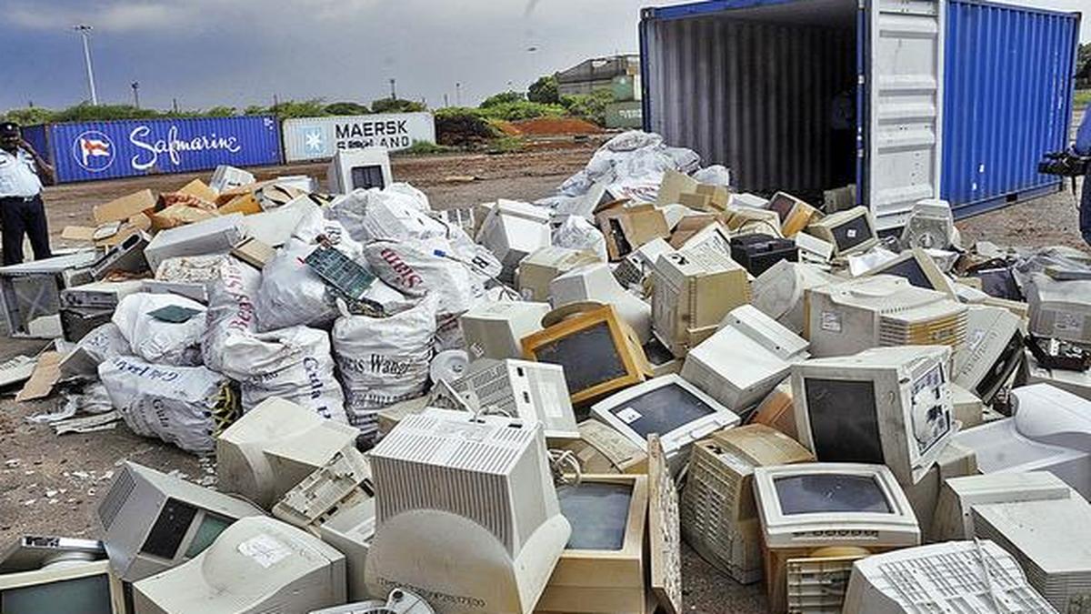 E-waste drive in Tiruppur - The Hindu