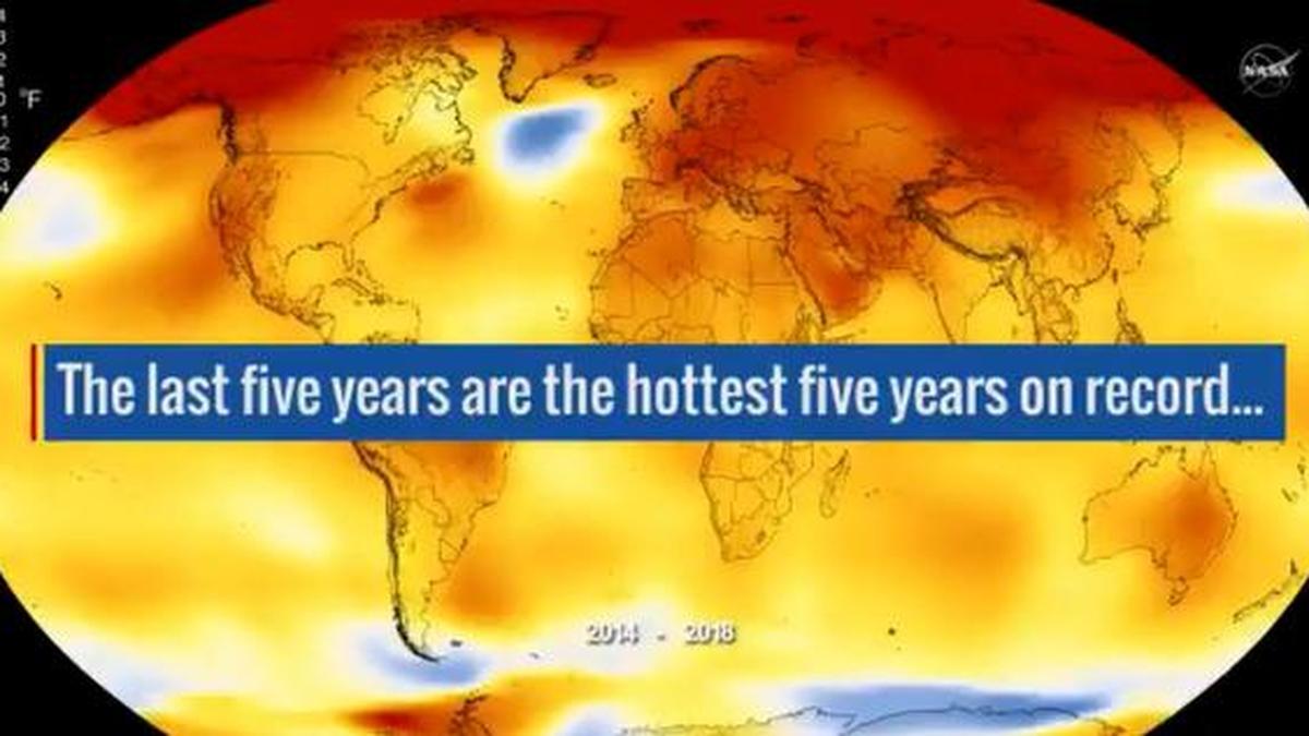 Last four years hottest on record, U.N. confirms - The Hindu