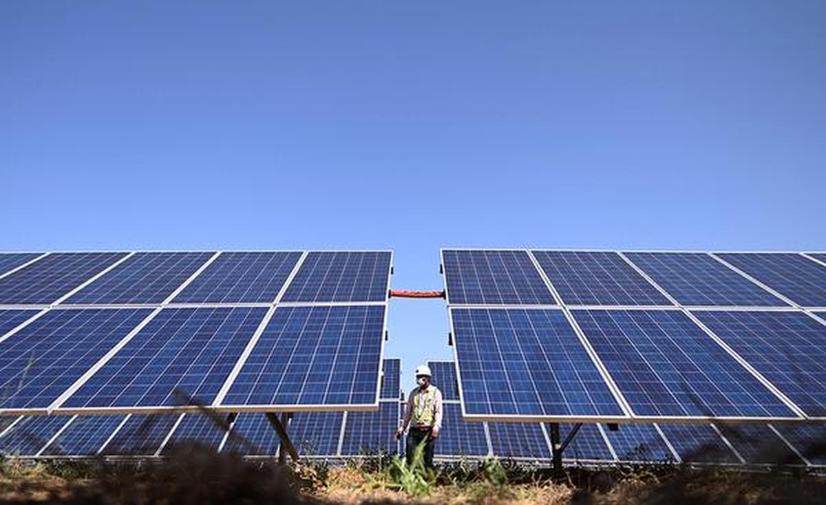 Watch | World's largest solar park in Bhadla, India - The Hindu