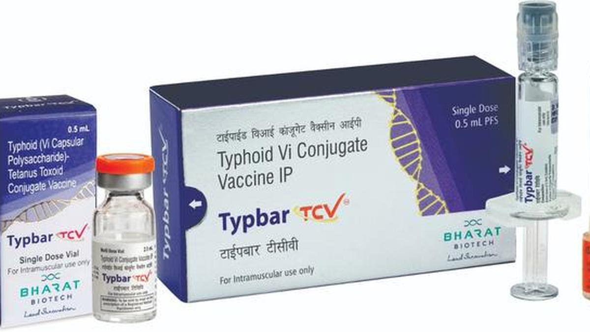 Bharat Biotech’s typhoid vaccine offers 82% protection - The Hindu