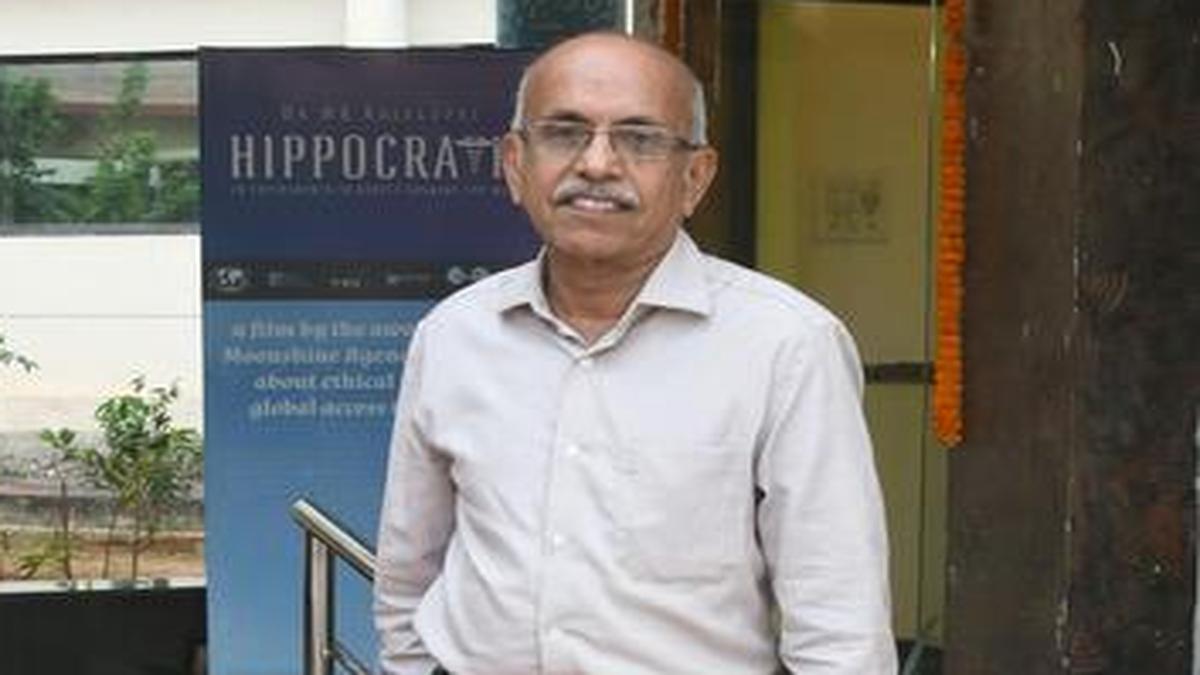 Dr MR Rajagopal, father of pallative care in India, interacts in ...