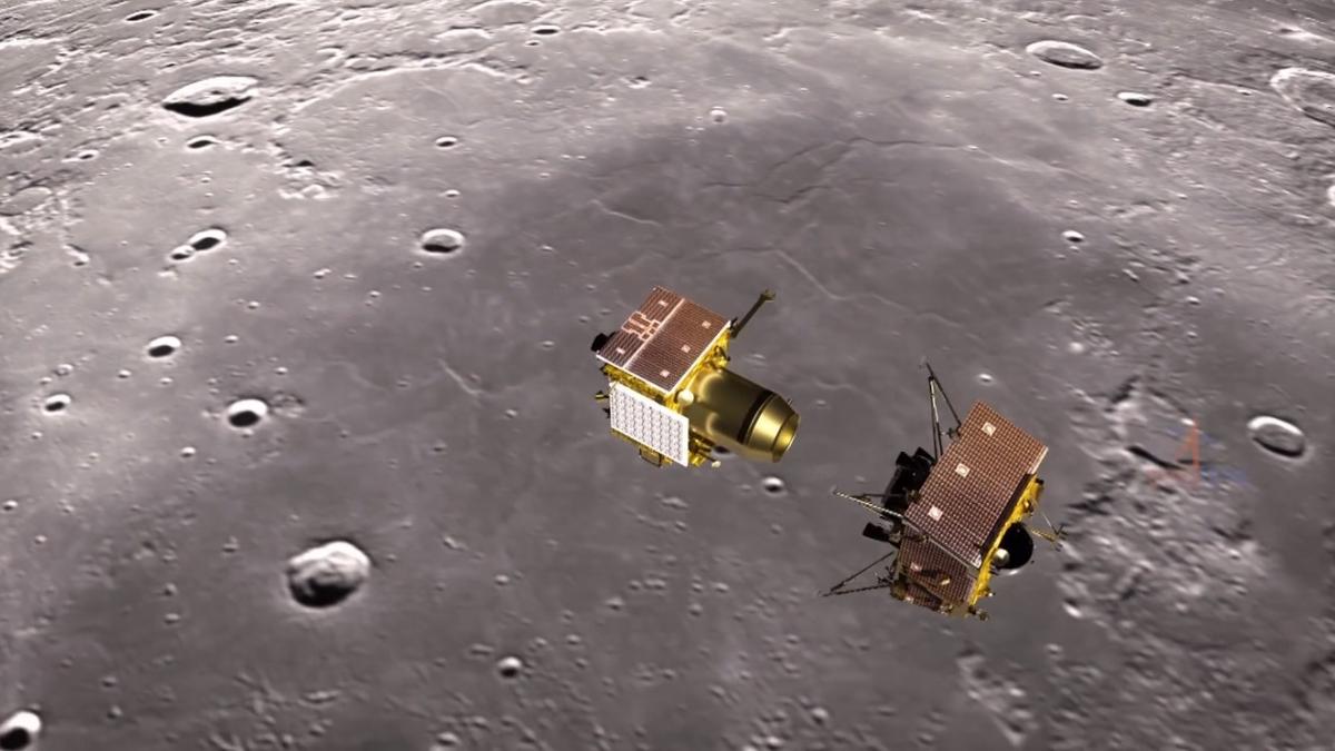 Moon lander separation successful, says ISRO - The Hindu