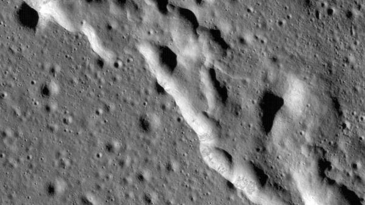 Shrinking Moon generating lunar quakes: study - The Hindu