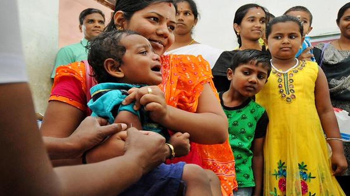 2.3 million children in India unvaccinated for measles - The Hindu