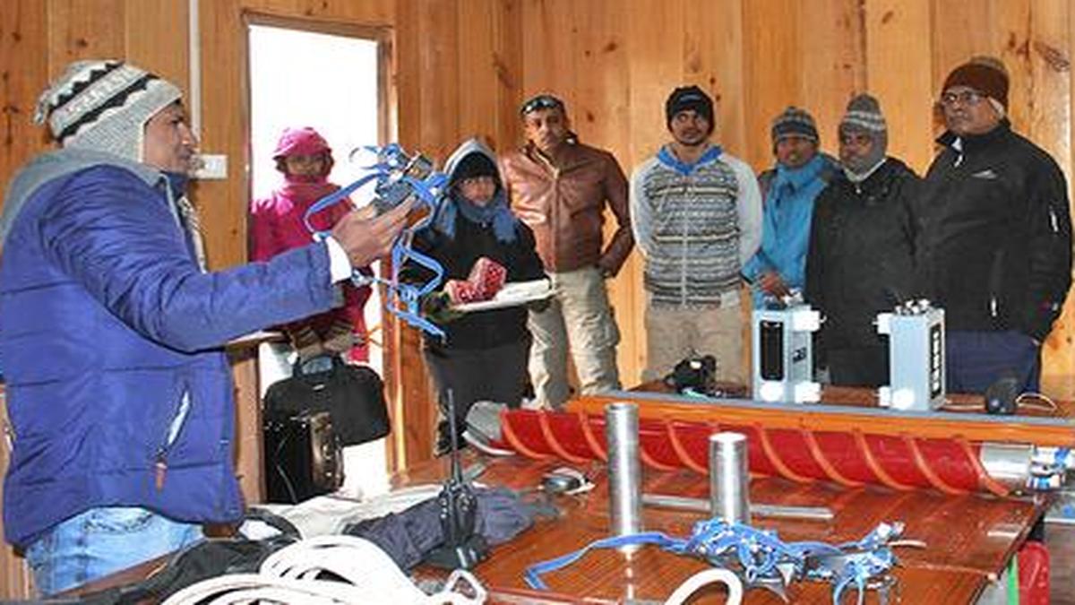 High-altitude glacial lab opens in the Himalayas - The Hindu