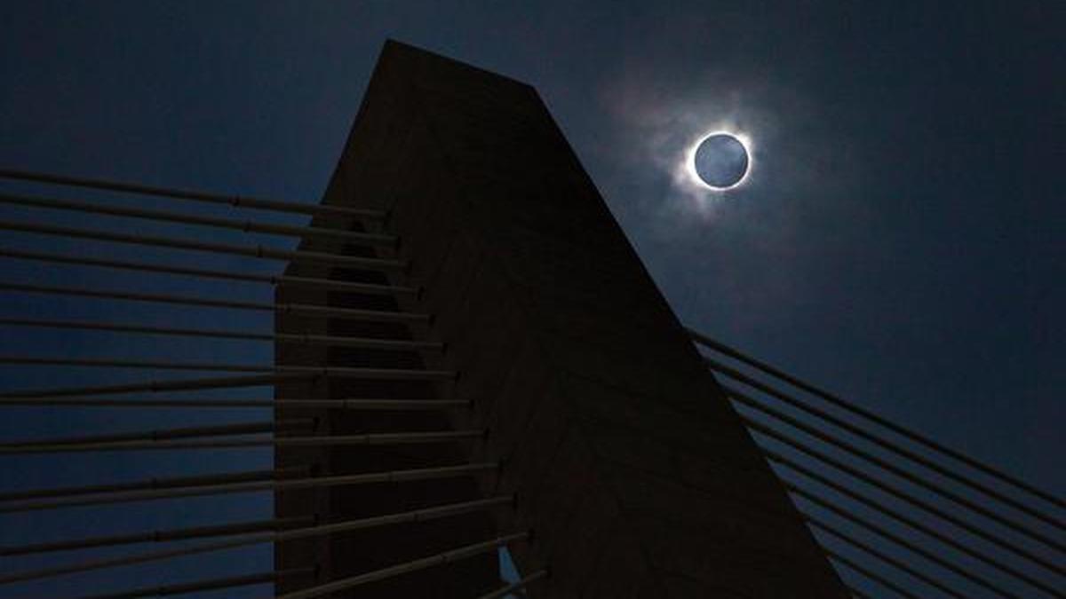 The ‘great American solar eclipse’ in pictures - The Hindu