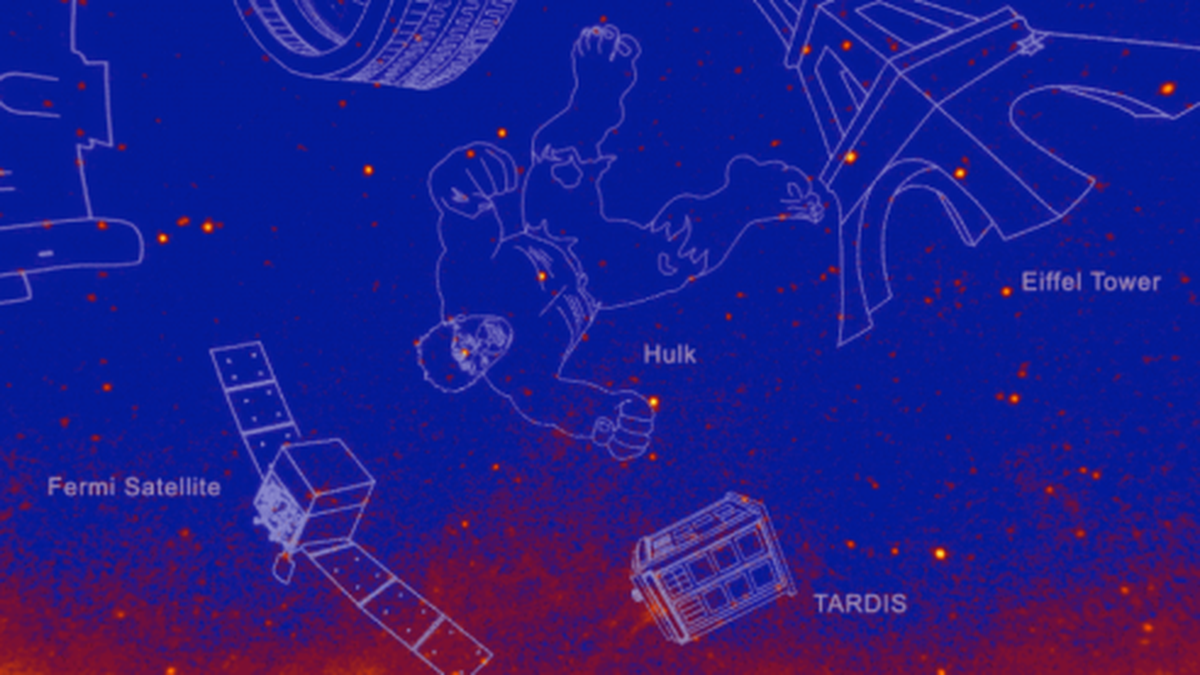 NASA names gamma-ray constellations after Godzilla, Hulk - The Hindu